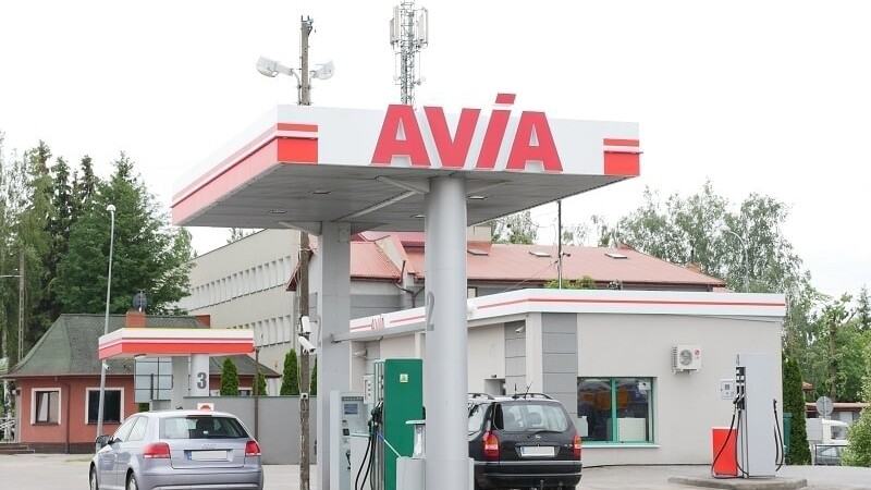The first AVIA petrol station in Poland has already been opened ...