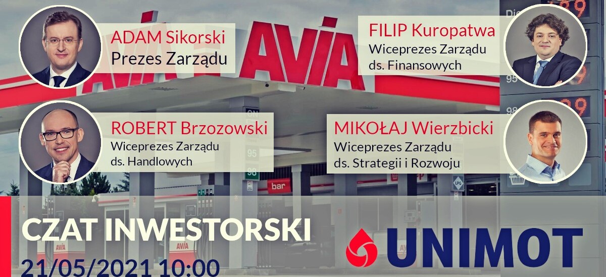 Czat inwestorski z Prezesem UNIMOT - UNIMOT S.A